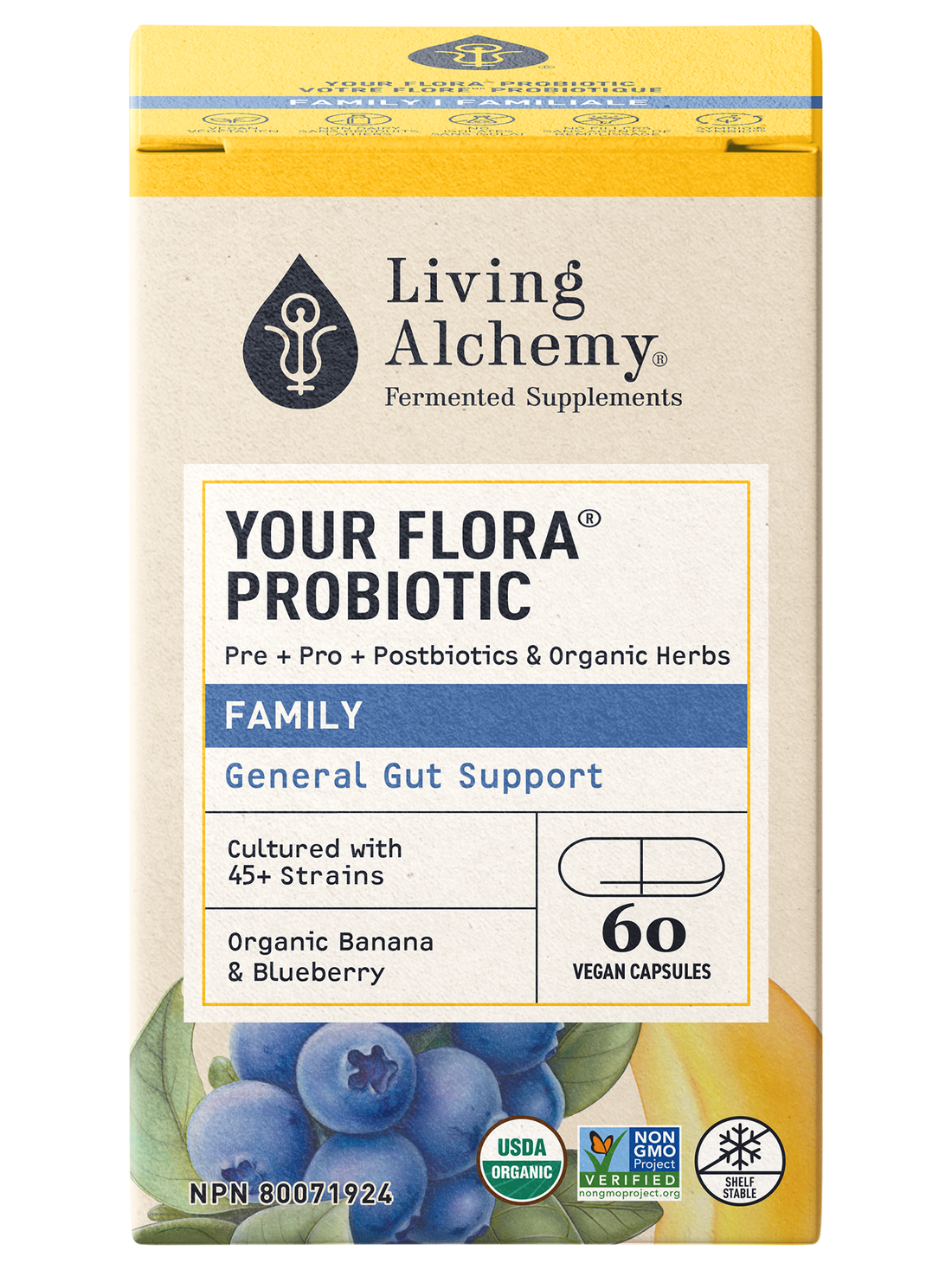 Your Flora Probiotic Family | Living Alchemy - Digestion Supplement ...