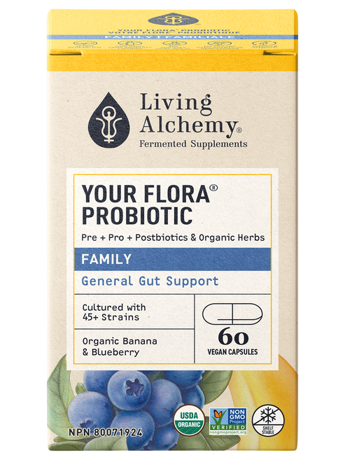 Your Flora Probiotic Family | Living Alchemy - Digestion Supplement ...