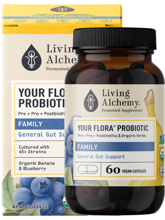 Your Flora Probiotic Family | Living Alchemy - Digestion Supplement ...