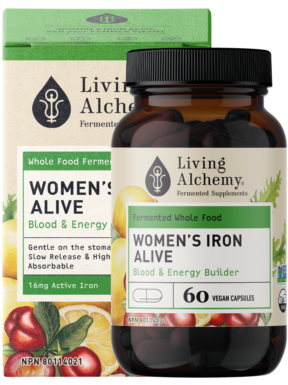 Fermented Women's Iron | Living Alchemy - Blood & Energy Supplement ...