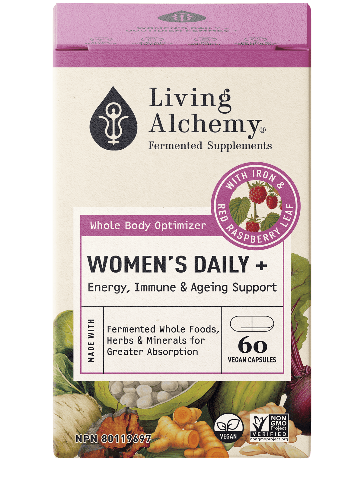Women’s DAILY + | Natural Daily Multivitamin for Women – Living Alchemy ...