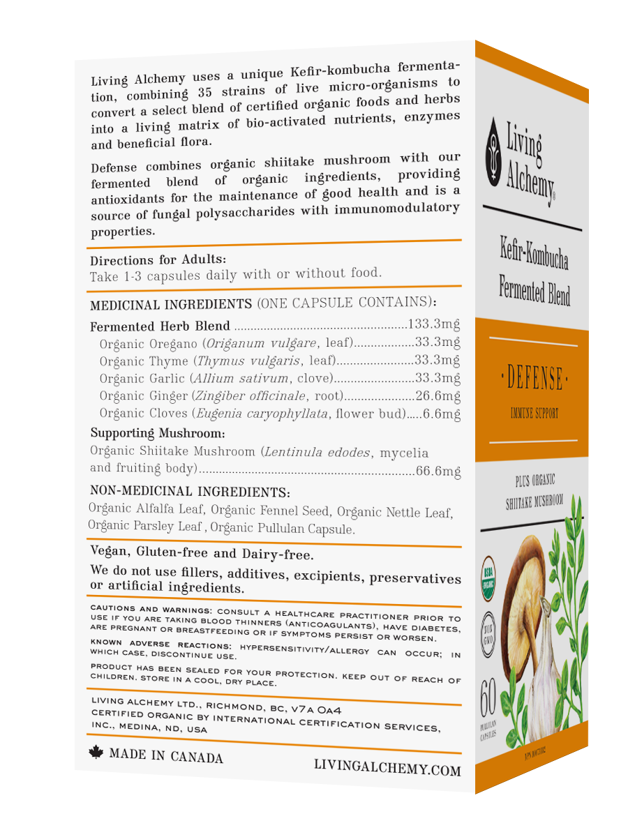 Defense | Living Alchemy - Fermented Immunity & Antioxidant Supplement ...