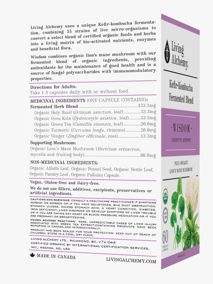 Wisdom Blend | Living Alchemy - Fermented Cognitive Supplement – Living ...