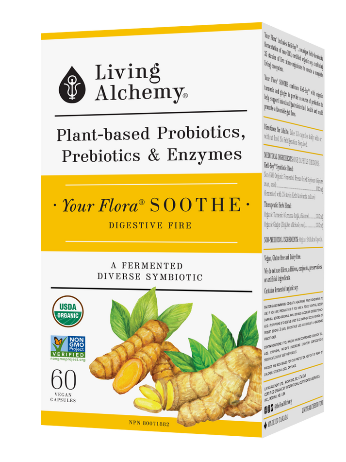 Your Flora Probiotic Soothe | Living Alchemy - Inflammation Relief ...