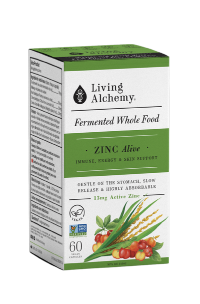Fermented Zinc | Living Alchemy - Immunity, Energy, & Skin Supplement ...